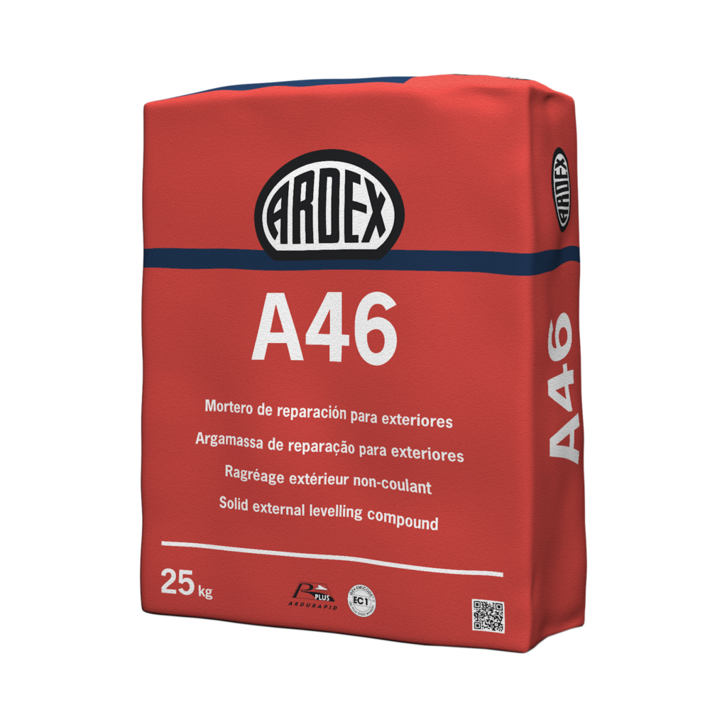 ARDEX A46 | Argamassa de reparação de secagem rápida